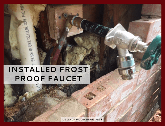 How to Winterize Outdoor Faucets | Legacy Plumbing